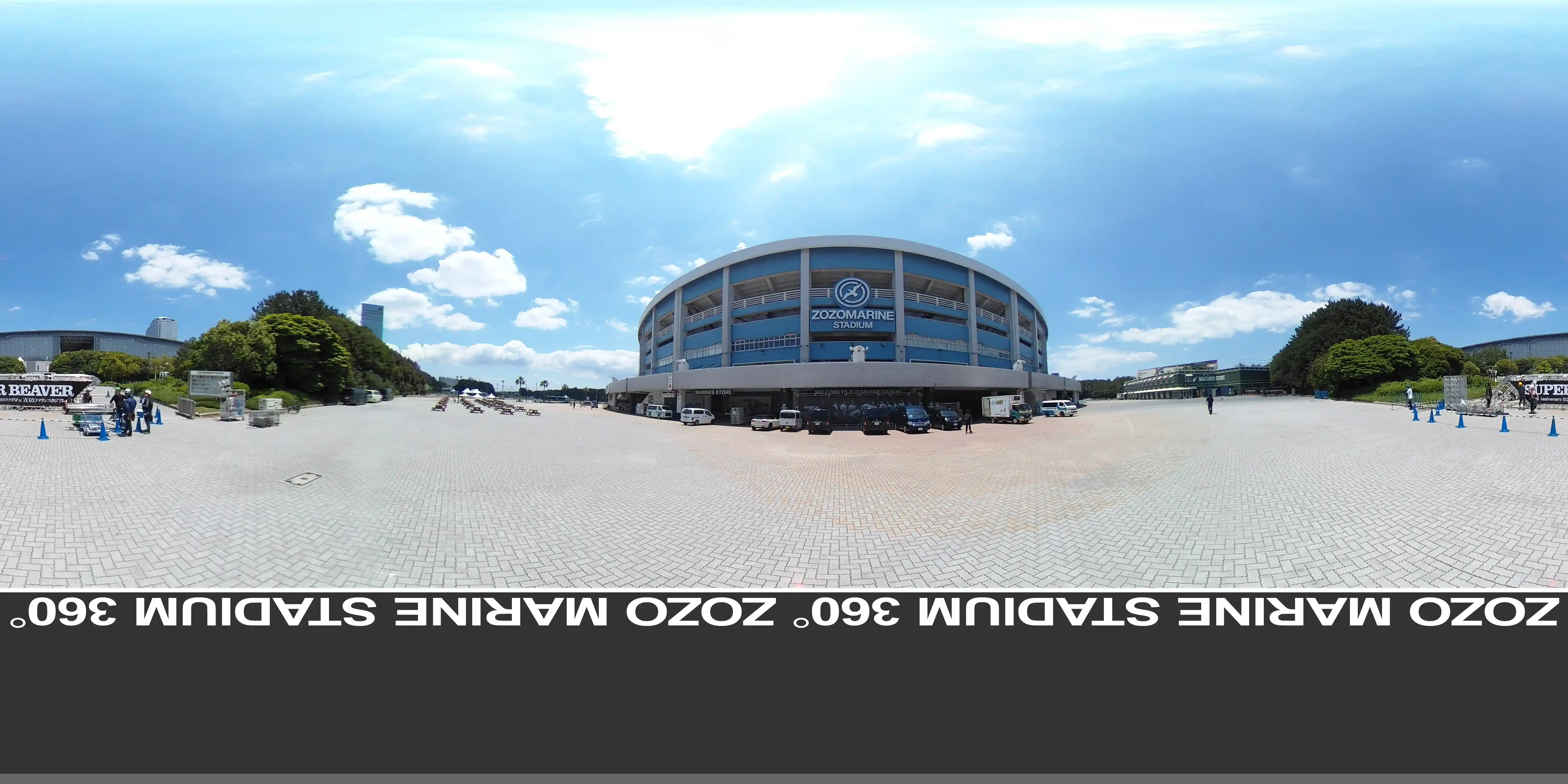 ZOZOマリンスタジアム 360°パノラマ写真 - MDATA